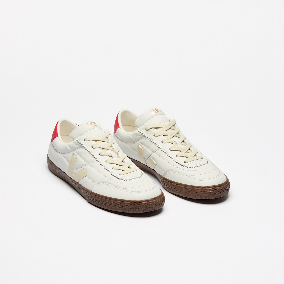Veja Replica Men’s Panenka Leather White Pierre Pekin Bark Sneakers ...